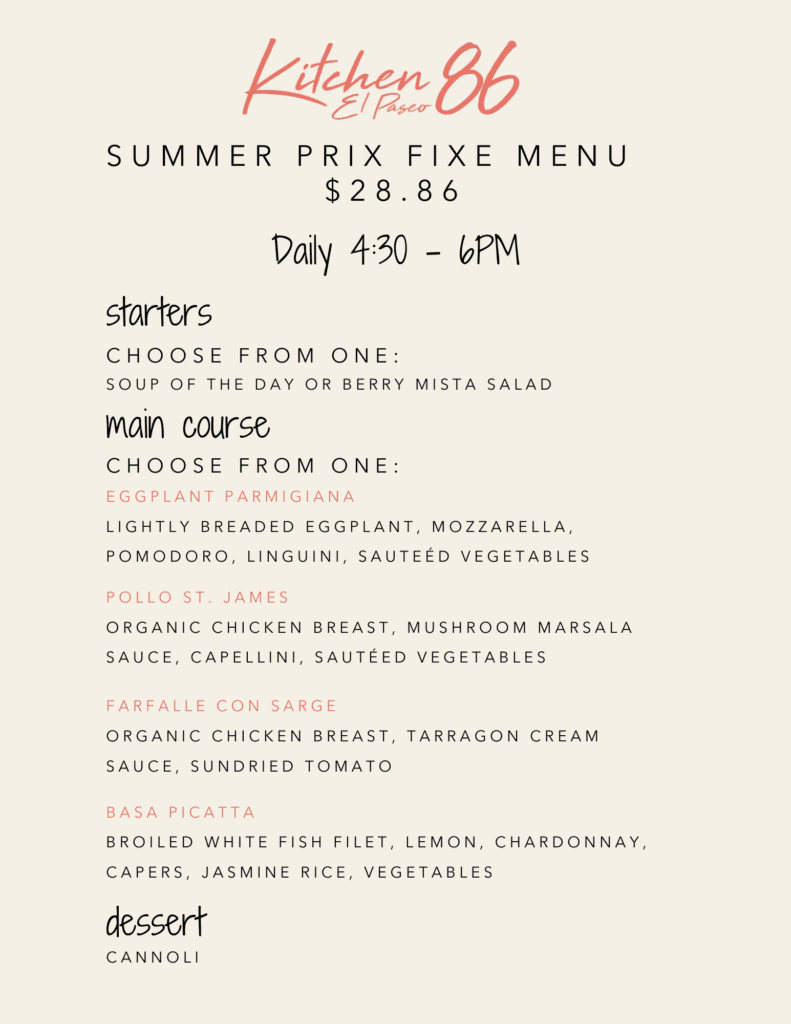 Promotions | Shops on El Paseo